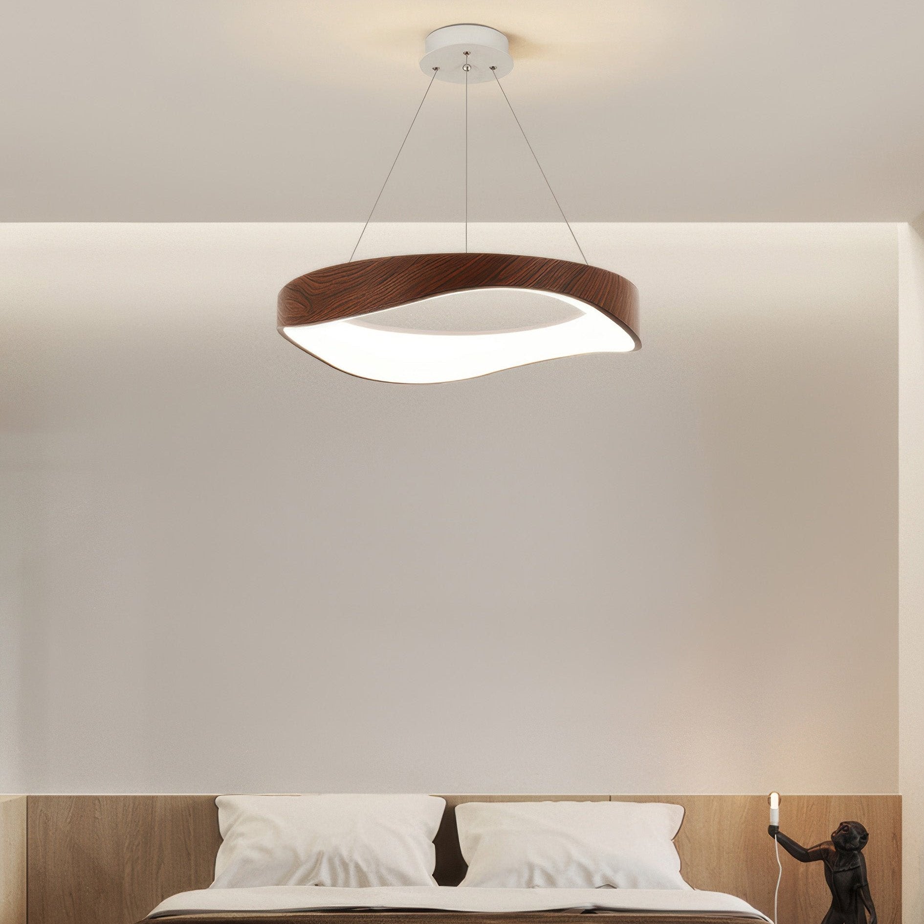 Modern Round LED Pendant Light for Versatile Indoor Lighting ...